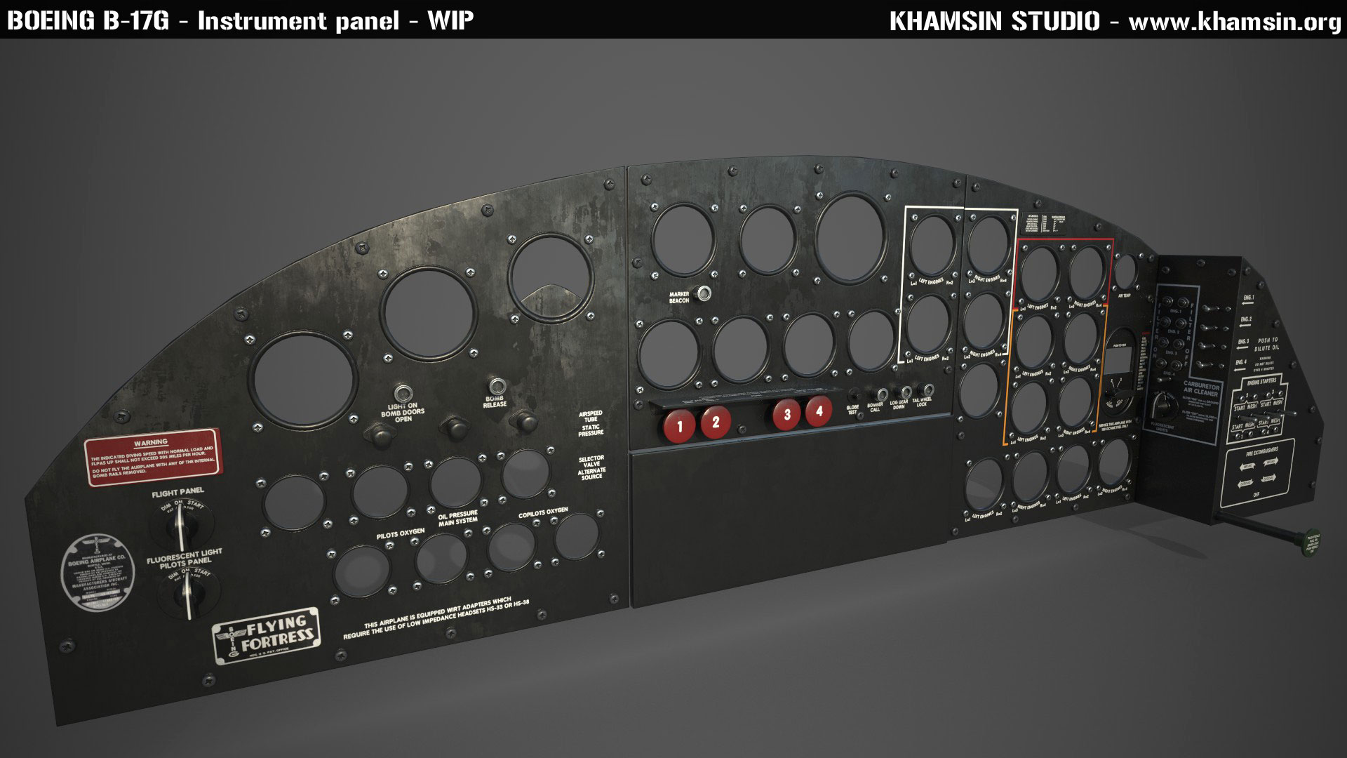 Boeing B-17G Flying Fortress by Khamsin - Airplane Development Notices ...